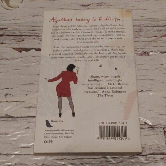 Adult Fiction Book | Other | Agatha Raisin And The Quiche Of Death By ...